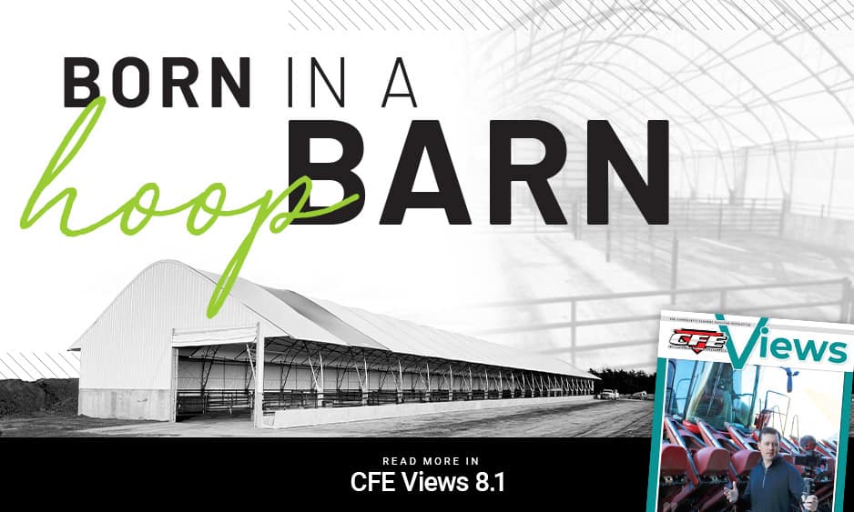 Born in a Hoop Barn - Cooperative Farmers Elevator